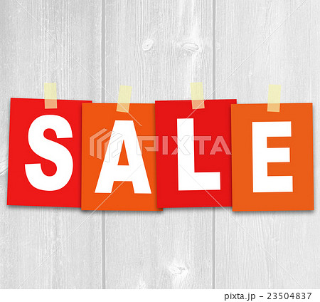 Commercial sale business store sign bannerの写真素材 [23504837] - PIXTA