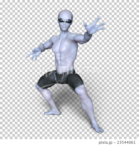 Macho alien - Stock Illustration [23544061] - PIXTA