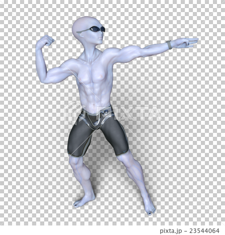 Macho alien - Stock Illustration [23544064] - PIXTA