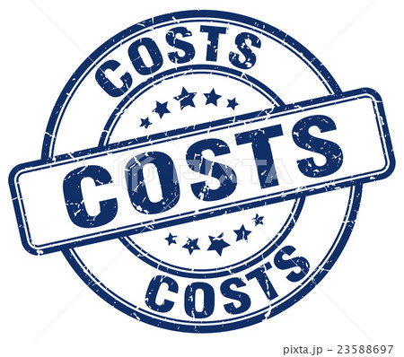 costs blue grunge round vintage rubber stampのイラスト素材 [23588697] - PIXTA