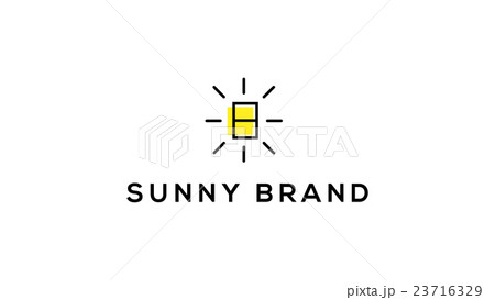 Sunny vector logo design templateのイラスト素材 [23716329] - PIXTA