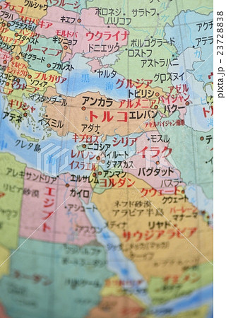 マップ（トルコ・シリア）の写真素材 [23728838] - PIXTA