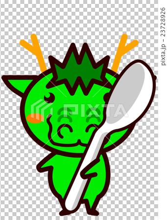 Animal series with spoon - Stock Illustration [23728926] - PIXTA
