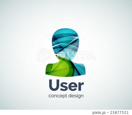 User avatar logo templateのイラスト素材 [23877521] - PIXTA