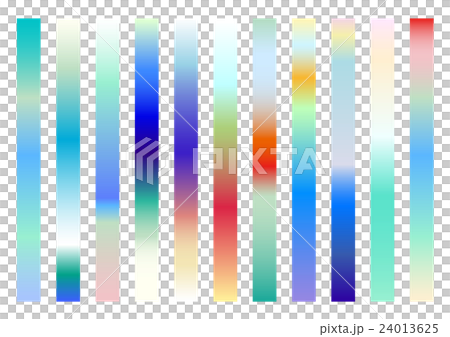 Gradation color chart set - Stock Illustration [24013625] - PIXTA