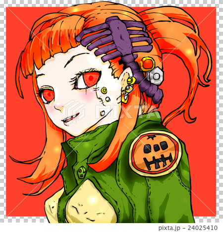 Halloween party female horror - Stock Illustration [24025410] - PIXTA