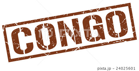Congo brown square stampのイラスト素材 [24025601] - PIXTA