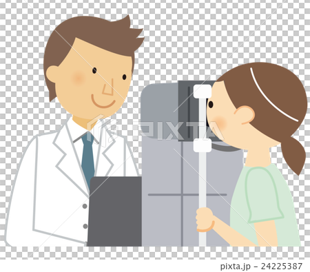 Fundus examination - Stock Illustration [24225387] - PIXTA