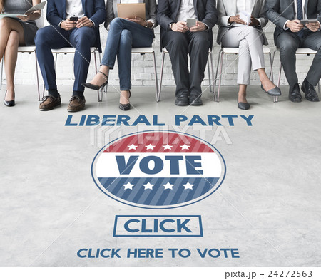 Liberal Party Election Vote Democracy Conceptの写真素材 [24272563] - PIXTA