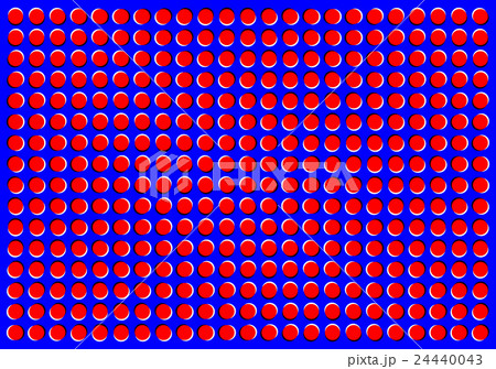 Floating dots peripheral drift illusionのイラスト素材 [24440043] - PIXTA