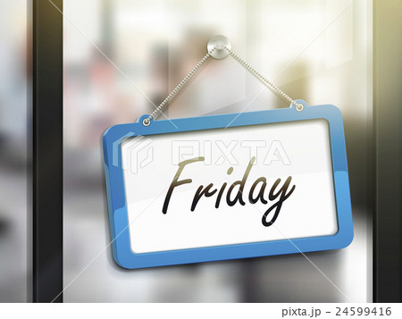 Friday hanging signのイラスト素材 [24599416] - PIXTA