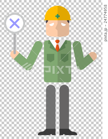 Male of construction work: Incorrect answer - Stock Illustration ...