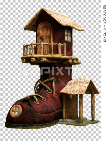 Fairy boot house - Stock Illustration [25001988] - PIXTA