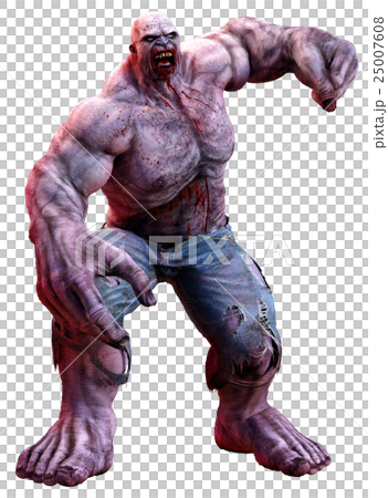 Huge zombie - Stock Illustration [25007608] - PIXTA