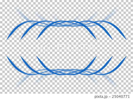 Box of lines _ Blue - Stock Illustration [25040771] - PIXTA