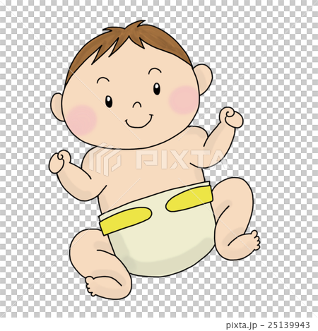 Hadakanbo baby - Stock Illustration [25139943] - PIXTA