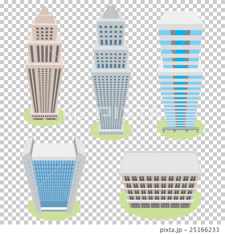 Building / solid figure - Stock Illustration [25166233] - PIXTA