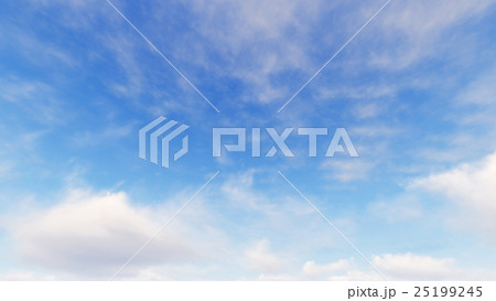 Cloudy blue sky abstract backgroundのイラスト素材 [25199245] - PIXTA