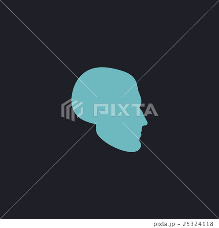 head computer symbolのイラスト素材 [25324118] - PIXTA