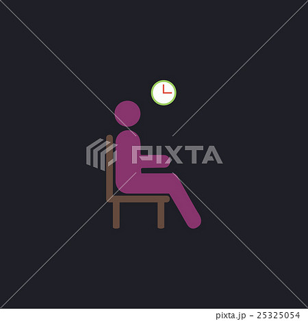 Waiting computer symbolのイラスト素材 [25325054] - PIXTA