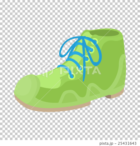 Green boot icon in cartoon style-插圖素材 [25431643] - PIXTA圖庫