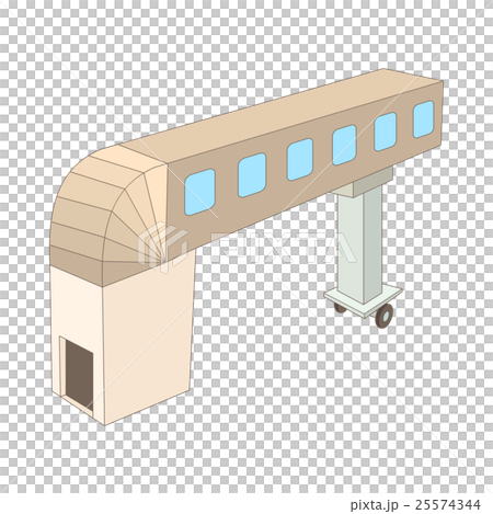 Jet bridge icon, cartoon style - Stock Illustration [25574344] - PIXTA