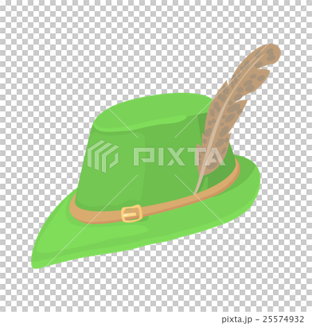 Hunting hat icon, cartoon style - Stock Illustration [25574932] - PIXTA