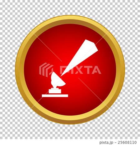 Radar dish icon in simple style - Stock Illustration [25608110] - PIXTA