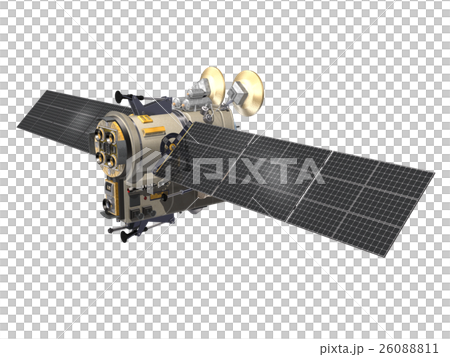 Spacecraft 2 - Stock Illustration [26088811] - PIXTA