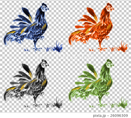 Rooster parts - Stock Illustration [26096309] - PIXTA