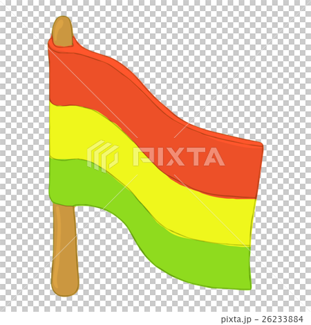 Flag rastaman icon, cartoon style - Stock Illustration [26233884] - PIXTA