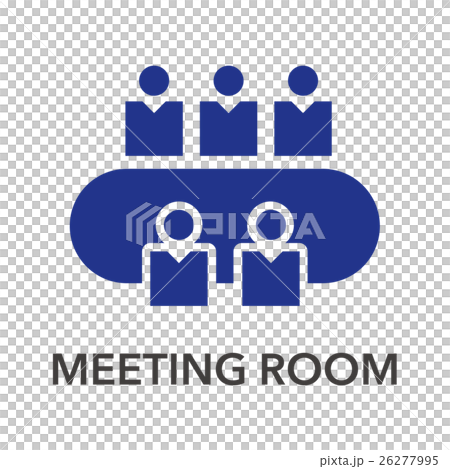 Pictogram meeting room - Stock Illustration [26277995] - PIXTA
