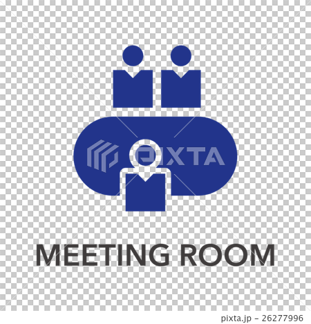 Pictogram meeting room - Stock Illustration [26277996] - PIXTA