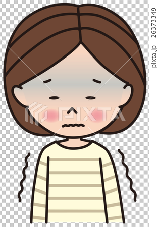 People facial expression cold women - Stock Illustration [26373349] - PIXTA