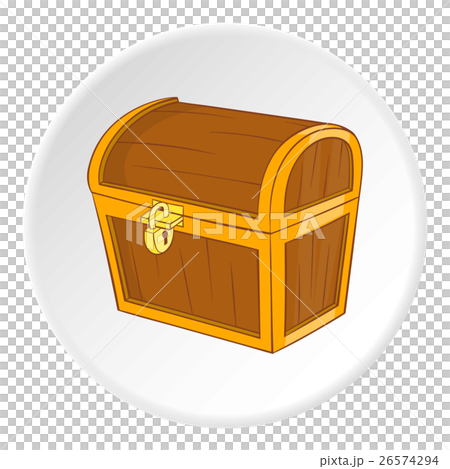 Chest icon, cartoon style - Stock Illustration [26574294] - PIXTA