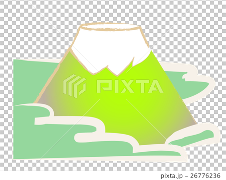 Cute Mt. Fuji - Stock Illustration [26776236] - PIXTA