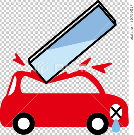 Car falling objects - Stock Illustration [26799817] - PIXTA