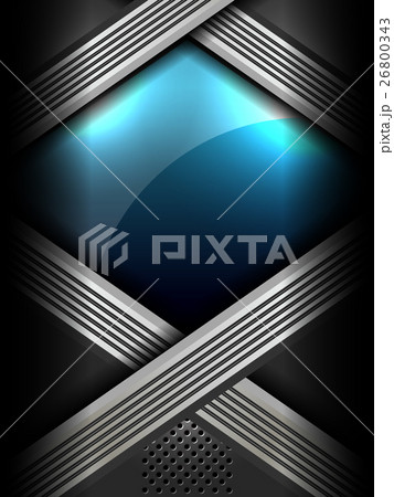 metallic abstract modern backgroundのイラスト素材 [26800343] - PIXTA