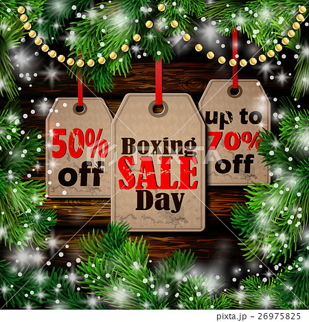 Boxing day tagのイラスト素材 [26975825] - PIXTA