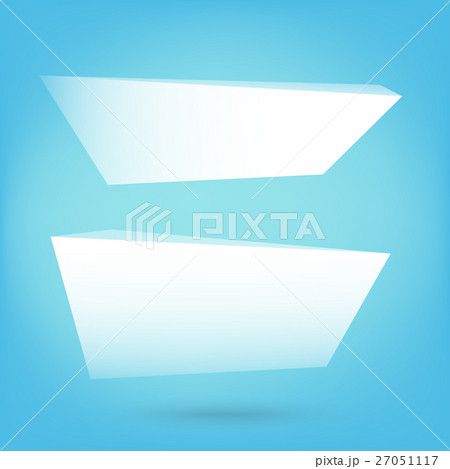 Set of polygon shape blank banner with copy のイラスト素材 [27051117] - PIXTA