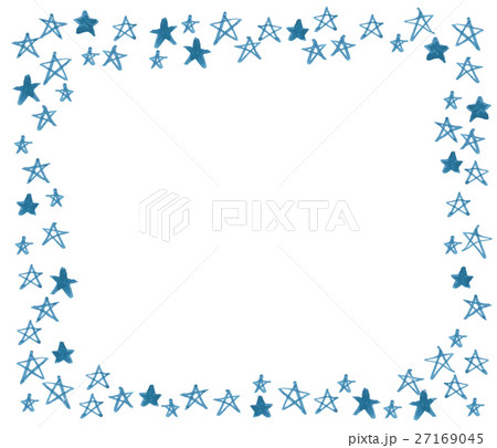 Blue Star Border Clipart
