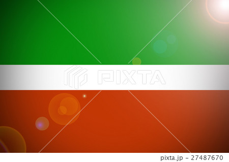 Tatarstan flag 3D illustration symbolのイラスト素材 [27487670] - PIXTA
