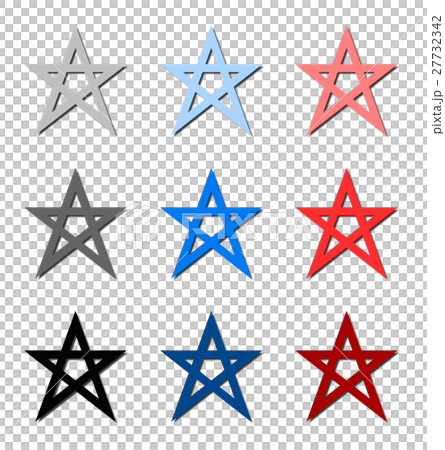 Star material - Stock Illustration [27732342] - PIXTA