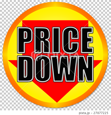 price, cut in price, sale - Stock Illustration [27877225] - PIXTA