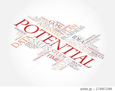 Potential word cloudのイラスト素材 [27887286] - PIXTA