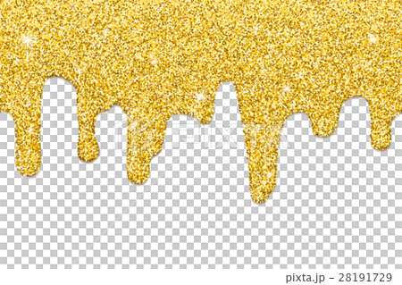 Dripping gold seamless - Stock Illustration [28191729] - PIXTA