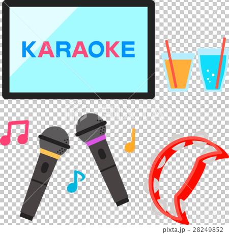 Karaoke illustration set - Stock Illustration [28249852] - PIXTA