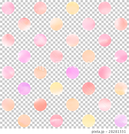 Background material (round · pastel color) - Stock Illustration ...