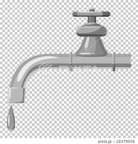 Tap icon, gray monochrome style - Stock Illustration [28379056] - PIXTA