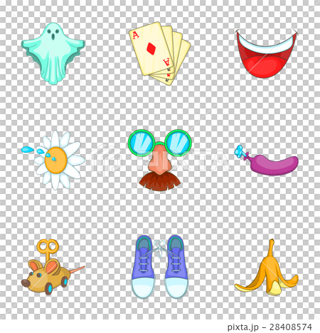 Trick icons set, cartoon style - Stock Illustration [28408574] - PIXTA